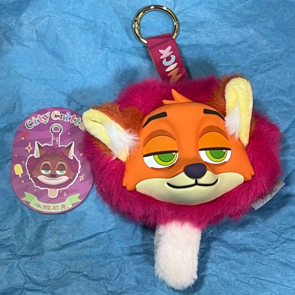 Disney | Accessories | Confirmed Zootopia Character Plush Bag Charm Ice ...